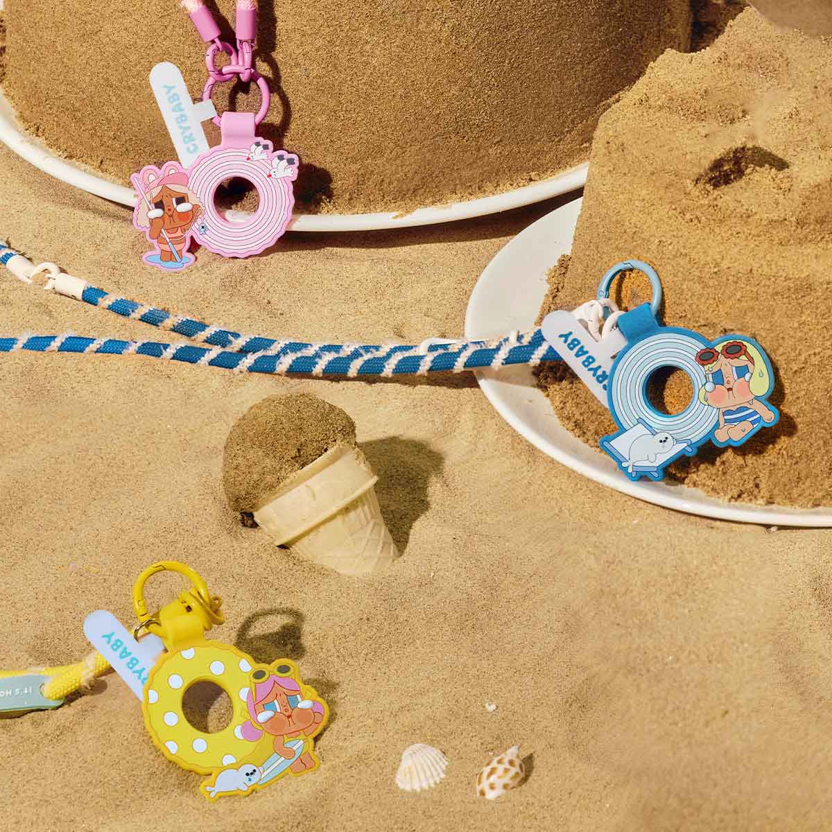 1031. CRYBABY Vacation Mode On Series-Long Lanyard Blind Box – Toy ...