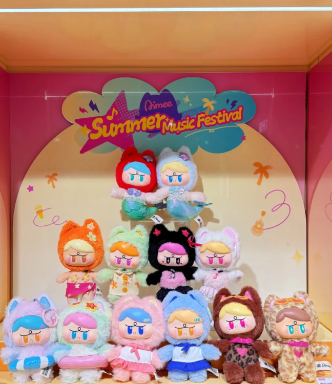 1039. Angry Aimee Beach Music Festival Series Plush Blind Box – Toy ...