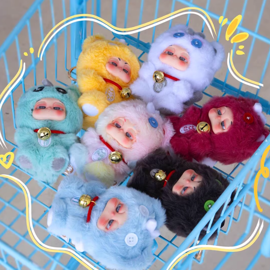 1278. Derpkid Dragon Catcher Series Plush Blind Box – Toy Wizard Store