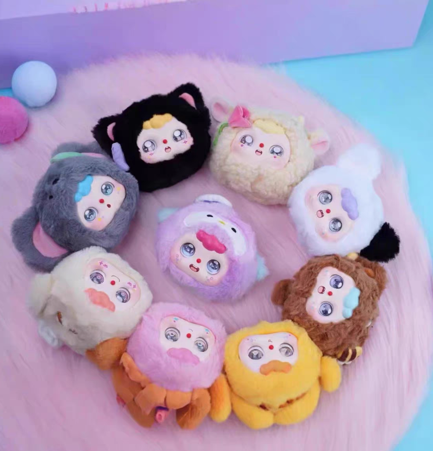 723. Doubao V1 Fluffy Plush Series Blind Box – Toy Wizard Store